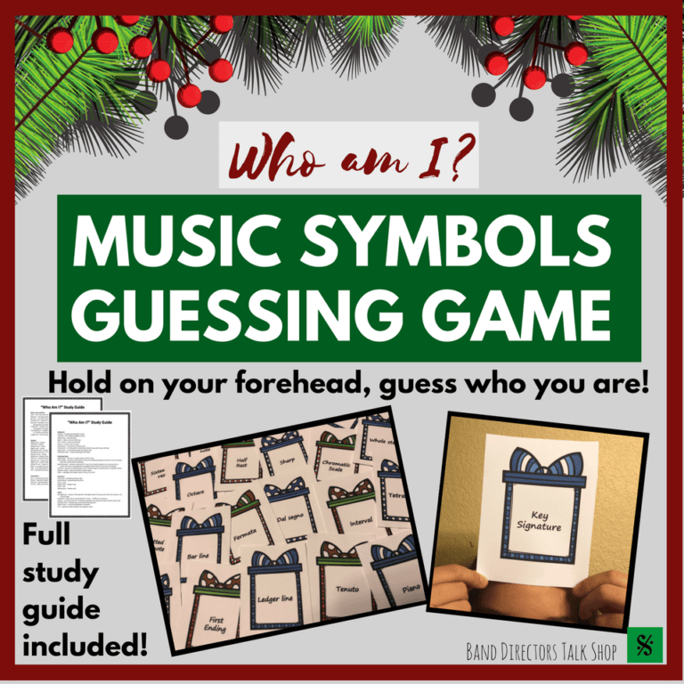 Musical Symbols & Terms - Band Directors Talk Shop